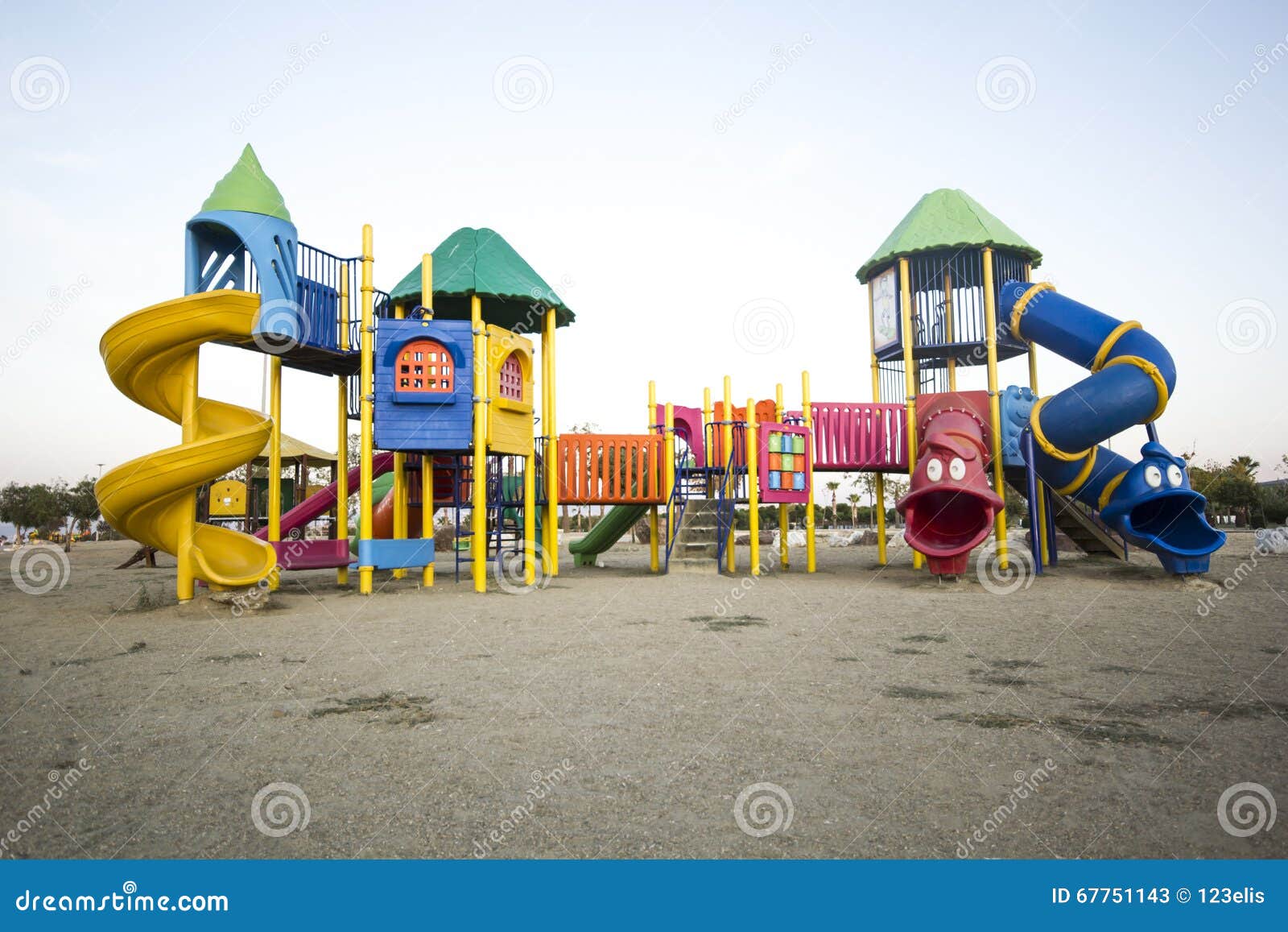Playground stock image. Image of outdoor, play, colorful - 67751143