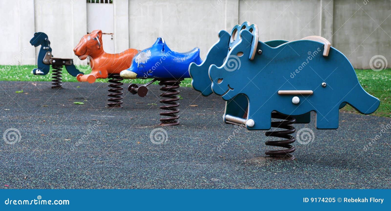 Playground Rides stock image. Image of adandon, ancient - 9174205