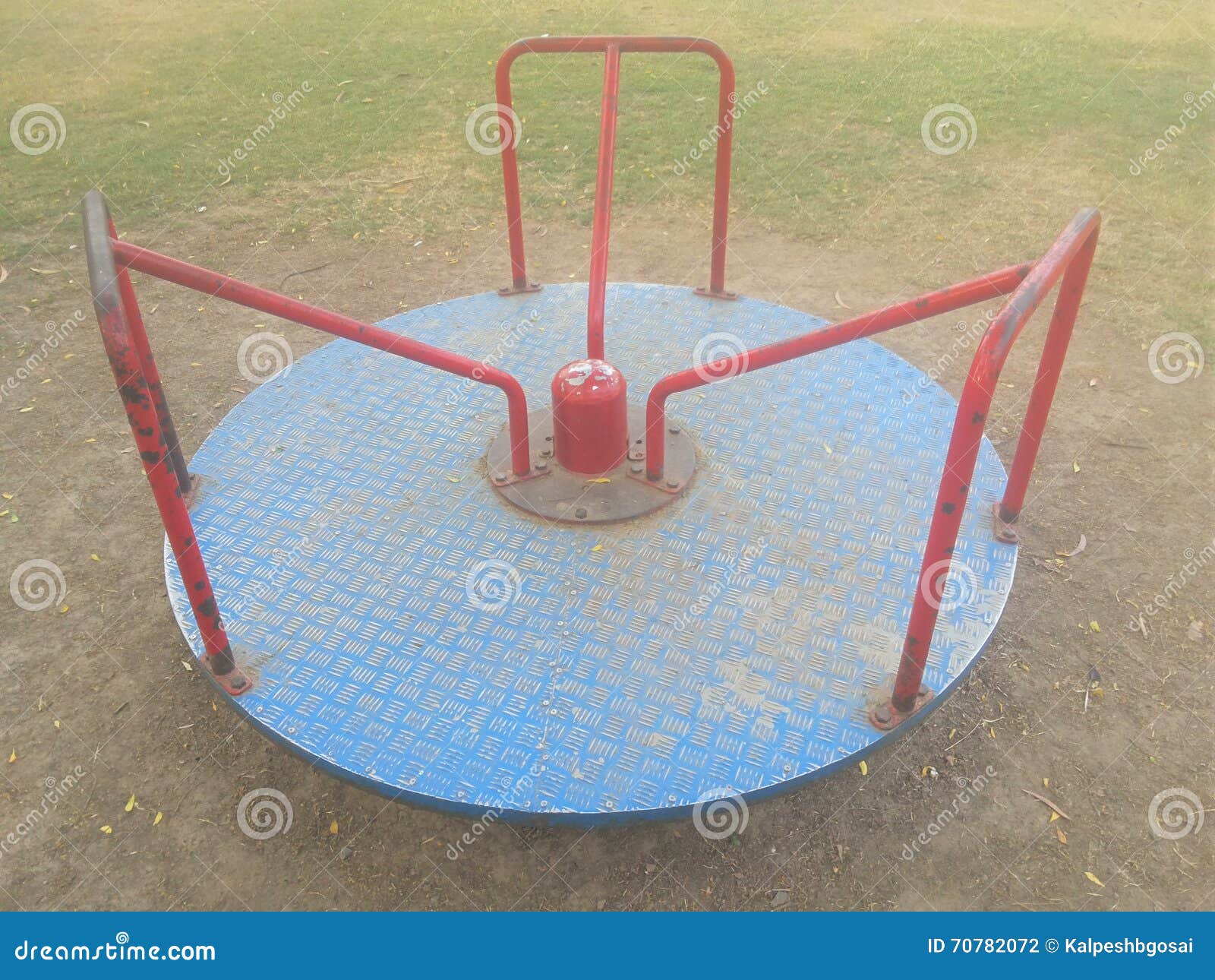 Playground roundabout stock photo. Image of childhood - 70782072