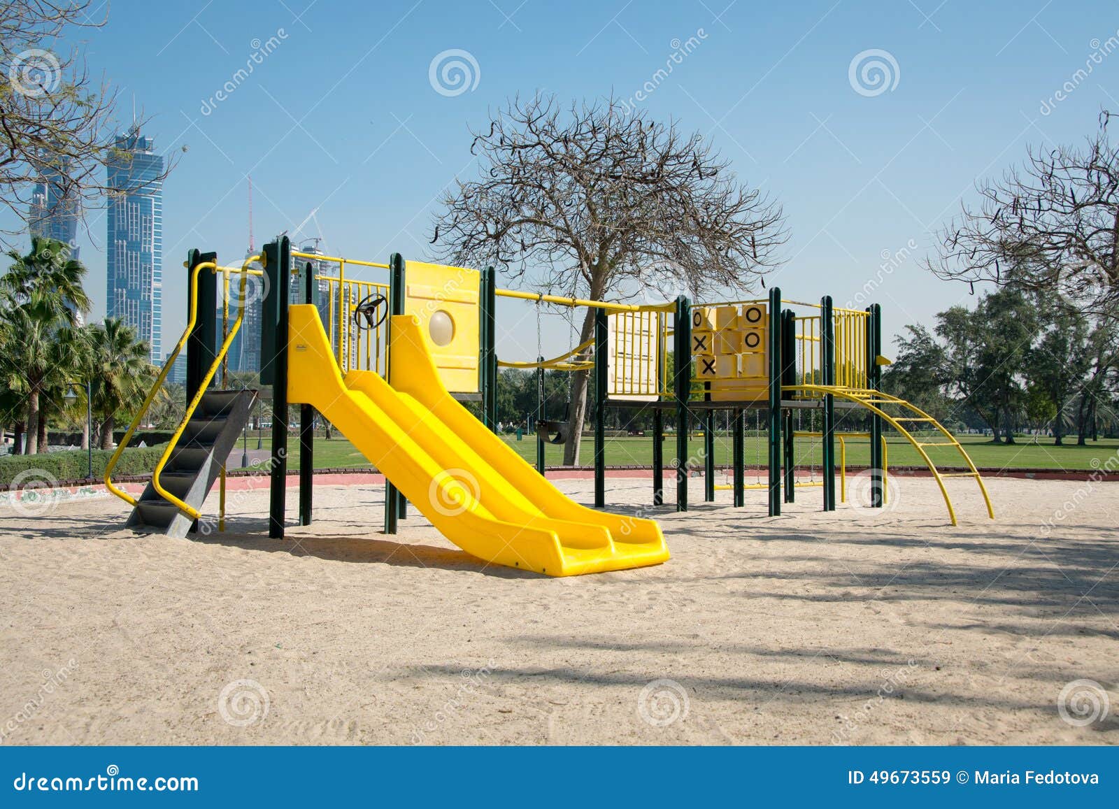 Playground stock image. Image of safa, park, slide, playground - 49673559