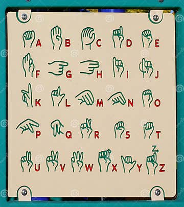 Playground Sign Language stock photo. Image of talk, deaf - 328118