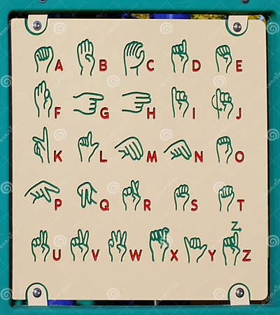 Playground Sign Language stock photo. Image of talk, deaf - 328118