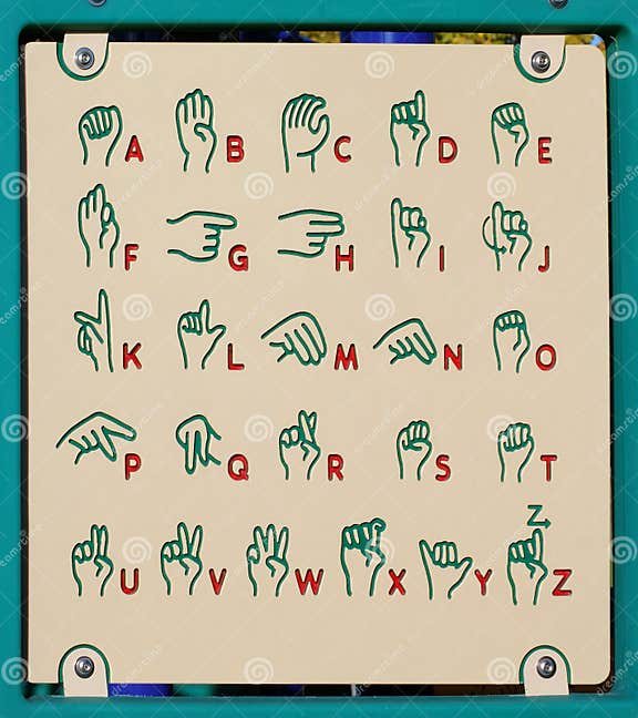 Playground Sign Language stock photo. Image of talk, deaf - 328118