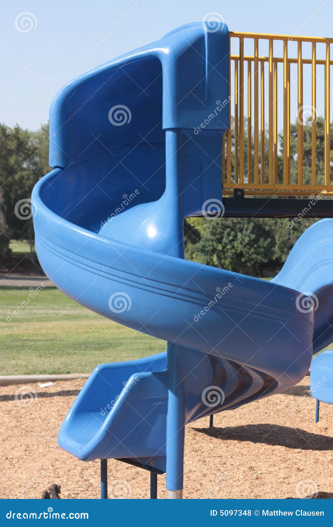 Playground Slide stock photo. Image of ground, games, colors - 5097348