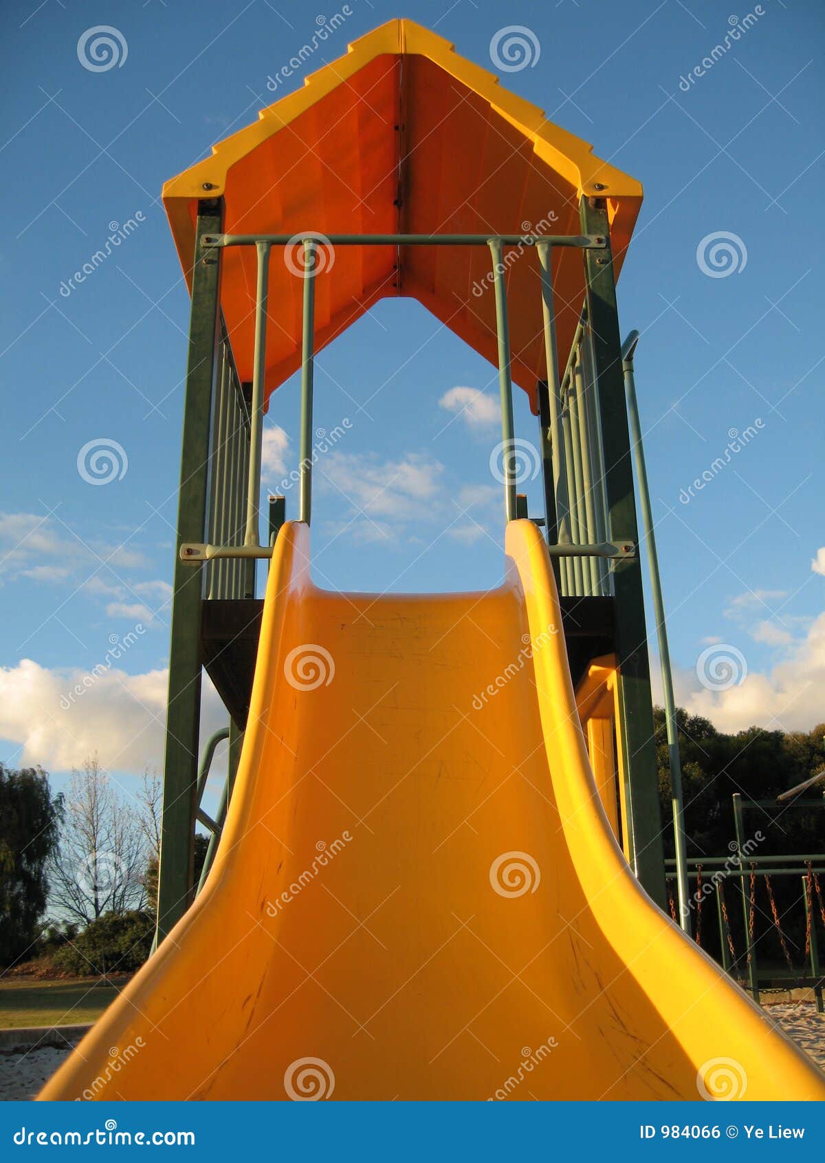 Playground Slide stock photo. Image of kids, park, enjoy - 984066