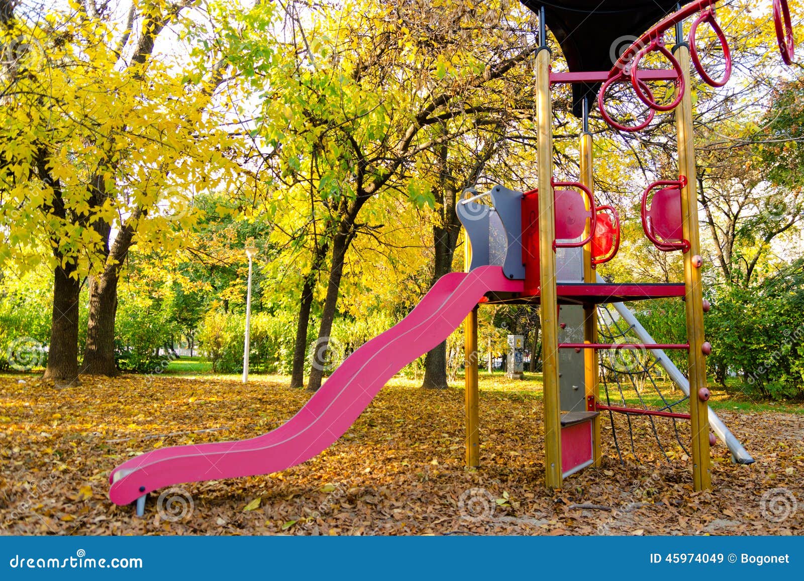 Playground Slides Royalty-Free Stock Image | CartoonDealer.com #43920058