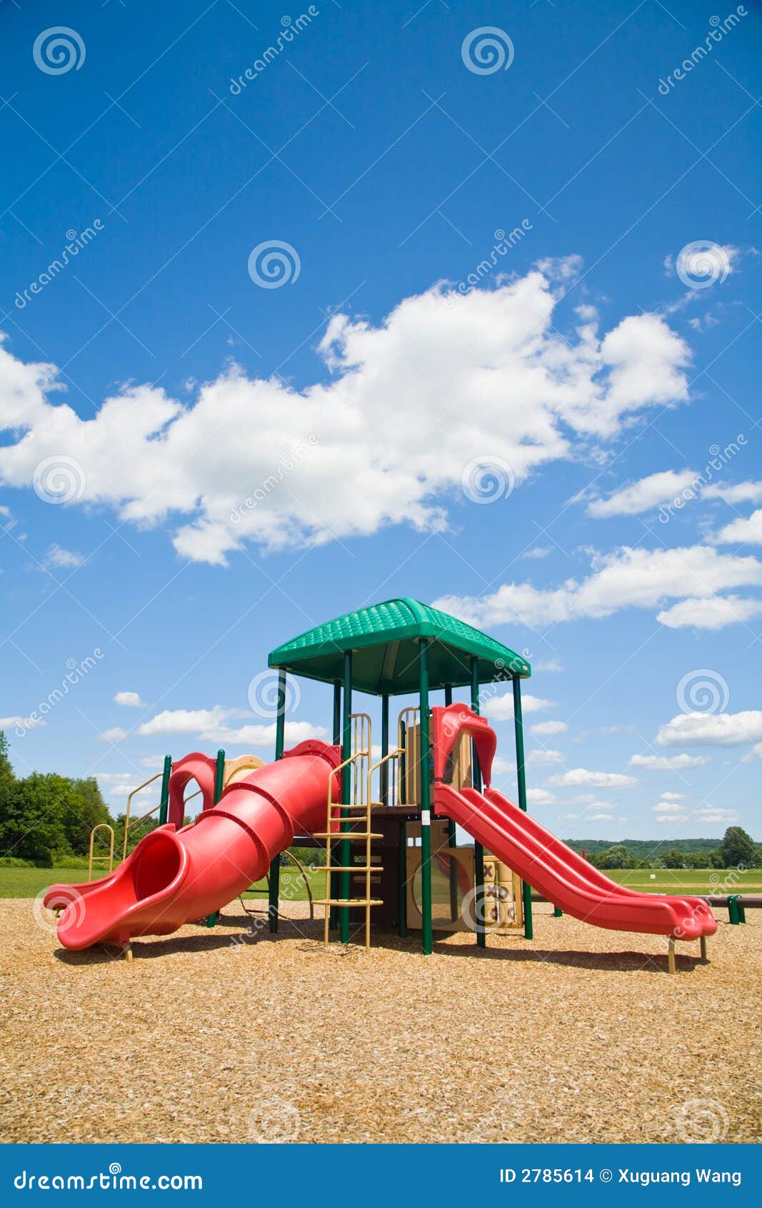 Playground in a Sunny Day stock photo. Image of plastic - 2785614