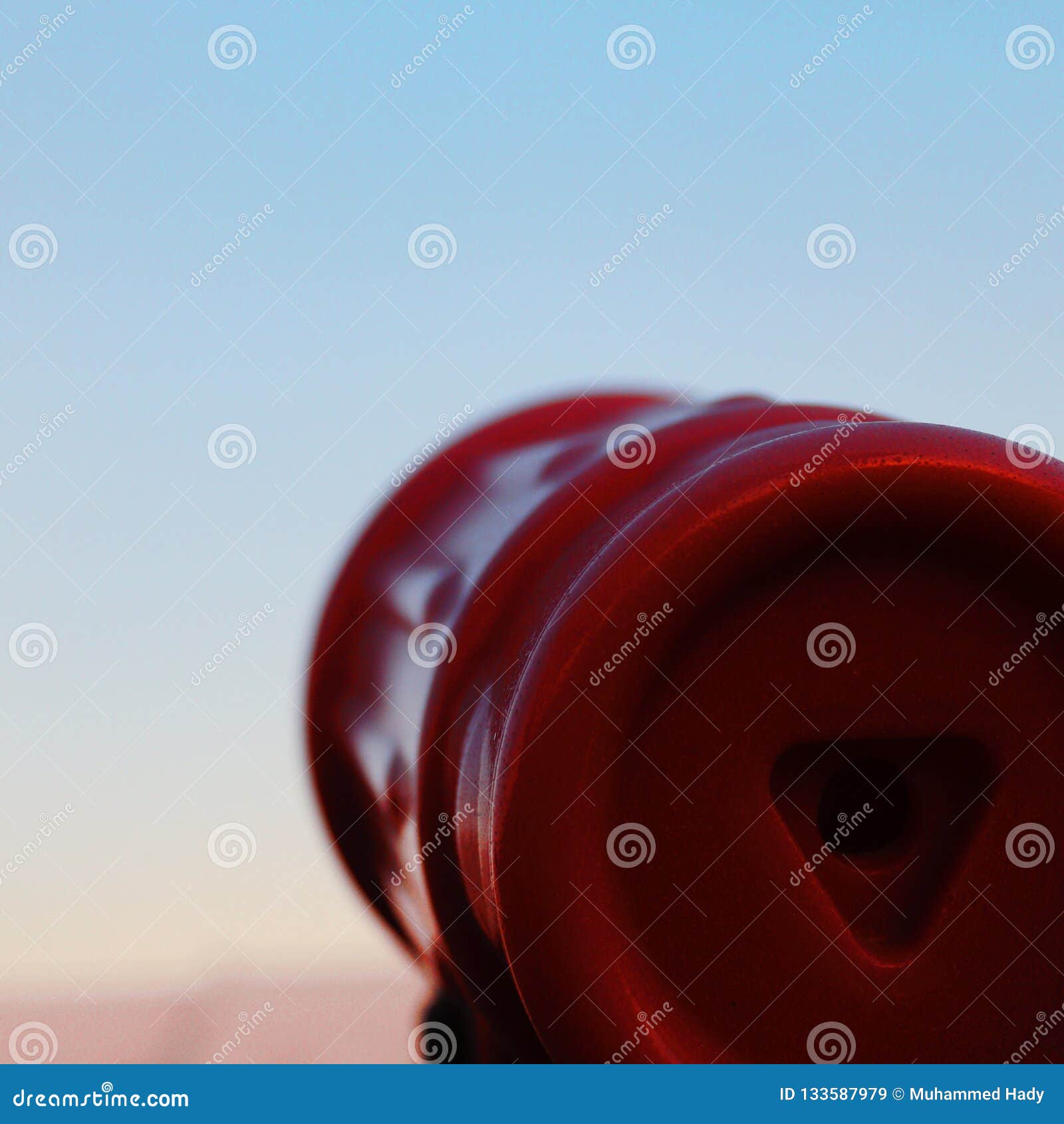 A Playground Telescope Pointing at the Sky Stock Image - Image of ...