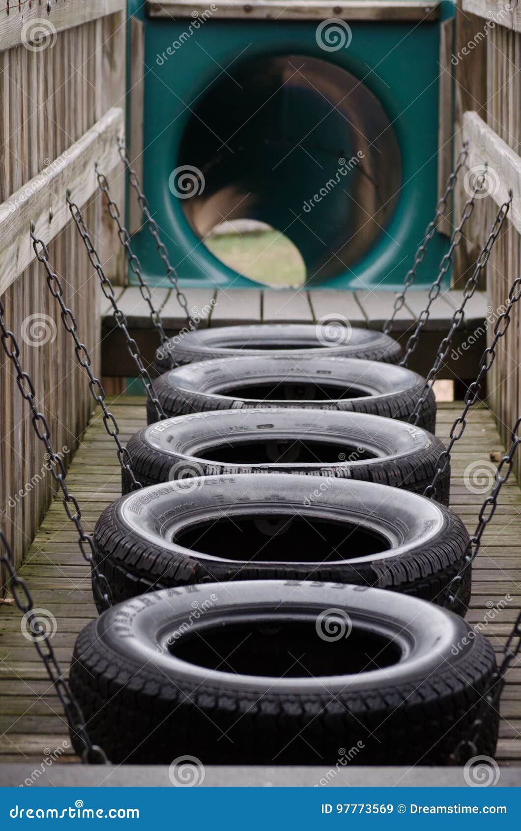 Playground tires editorial stock image. Image of climbing - 97773569