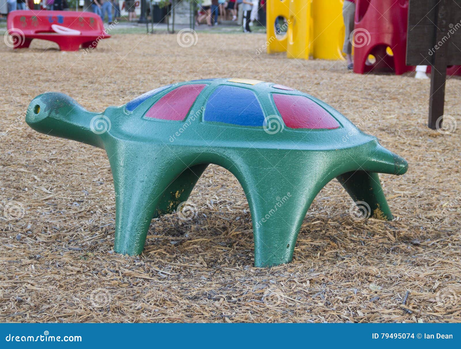 Playground Turtle stock photo. Image of outside, playground - 79495074