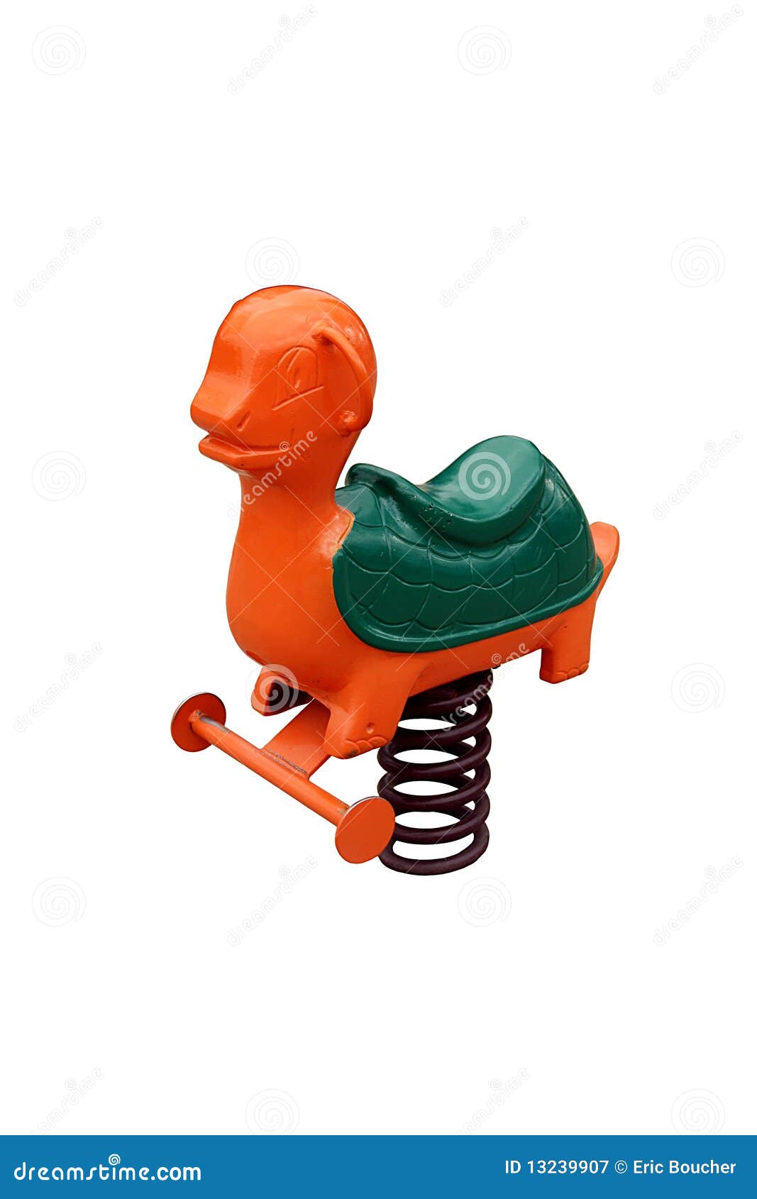 Playground turtle ride stock image. Image of smile, isolated - 13239907