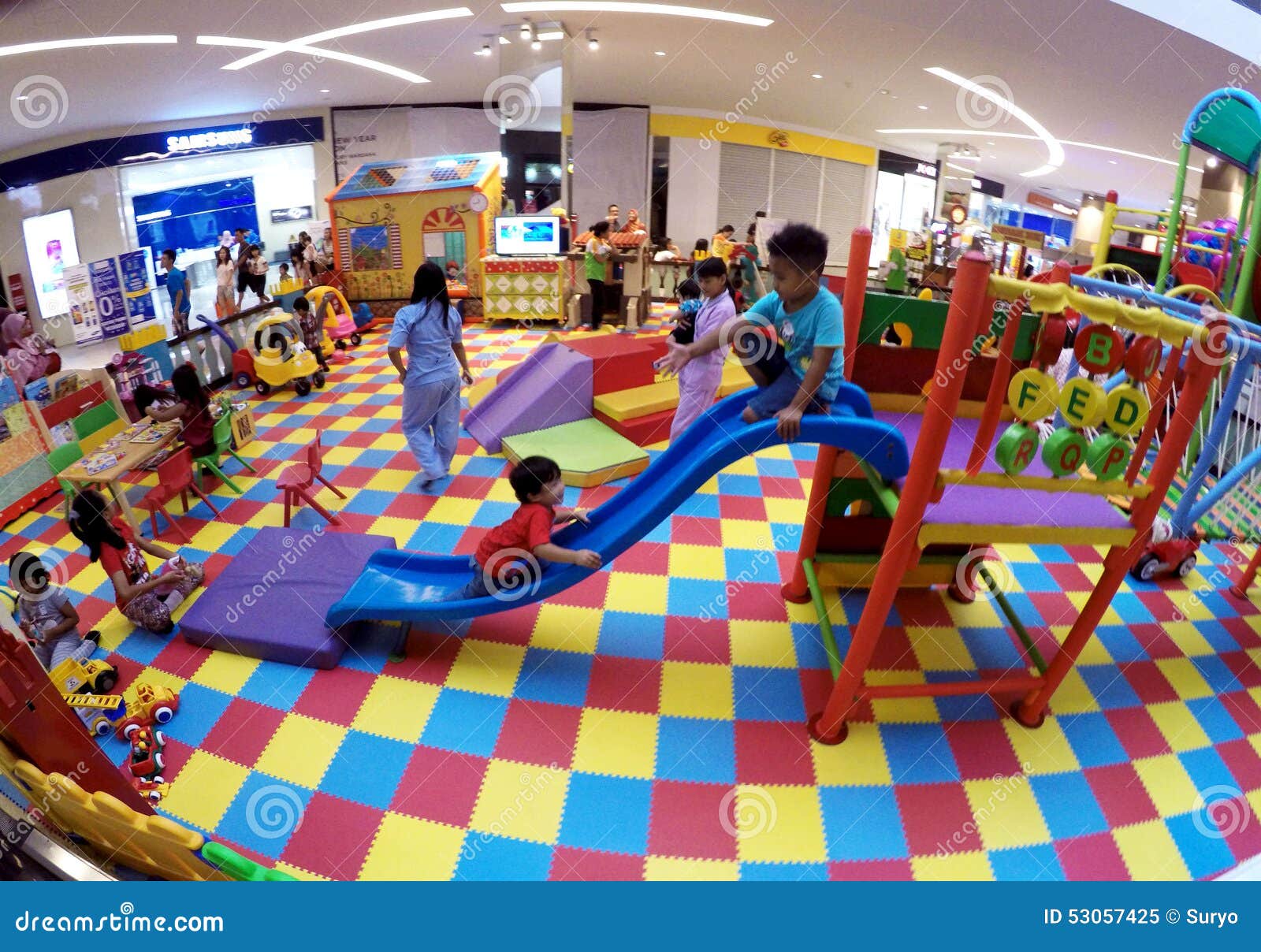 Playgrounds editorial image. Image of shopping, children - 53057425