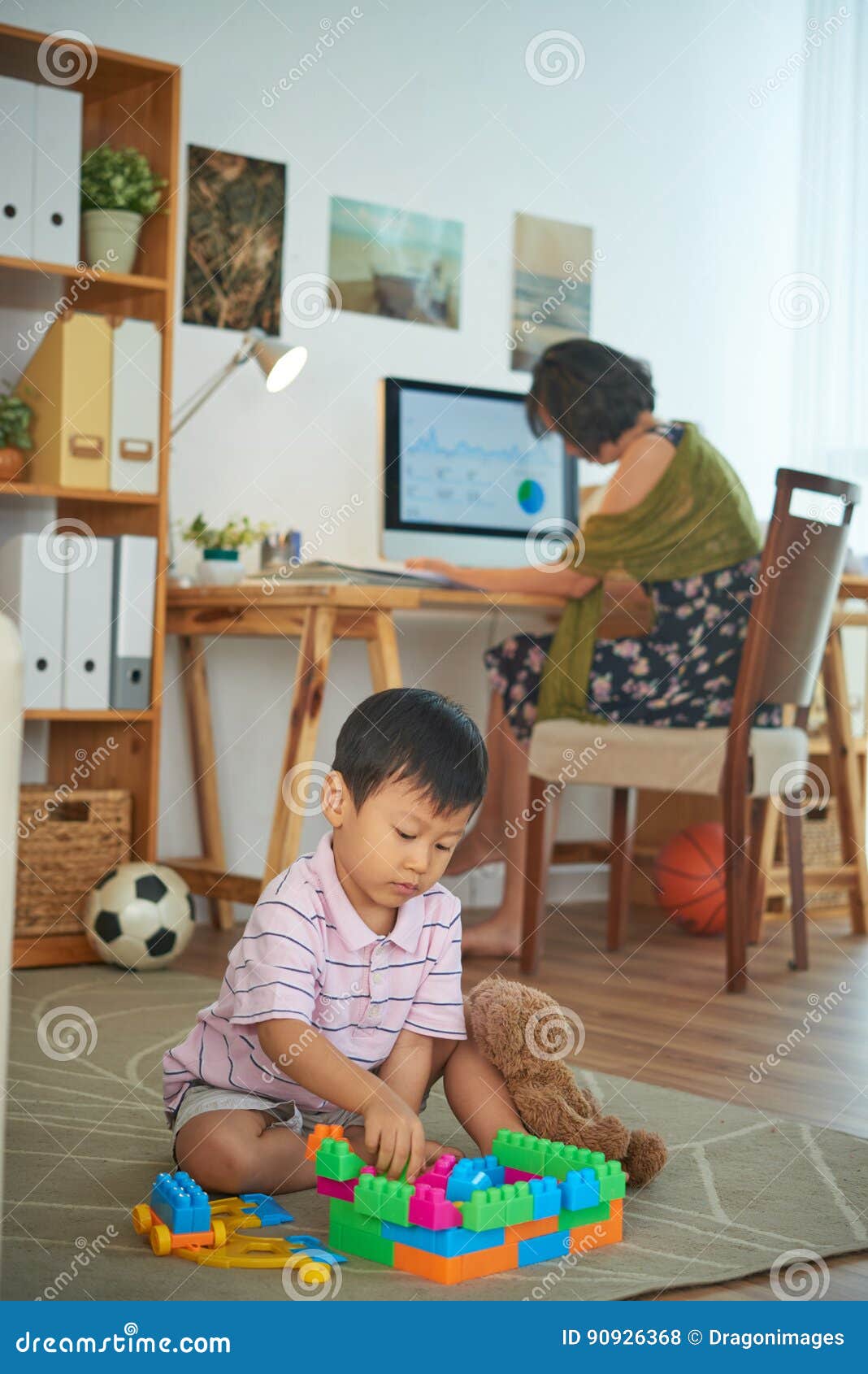 Playing alone stock photo. Image of childhood, entrepreneur - 90926368