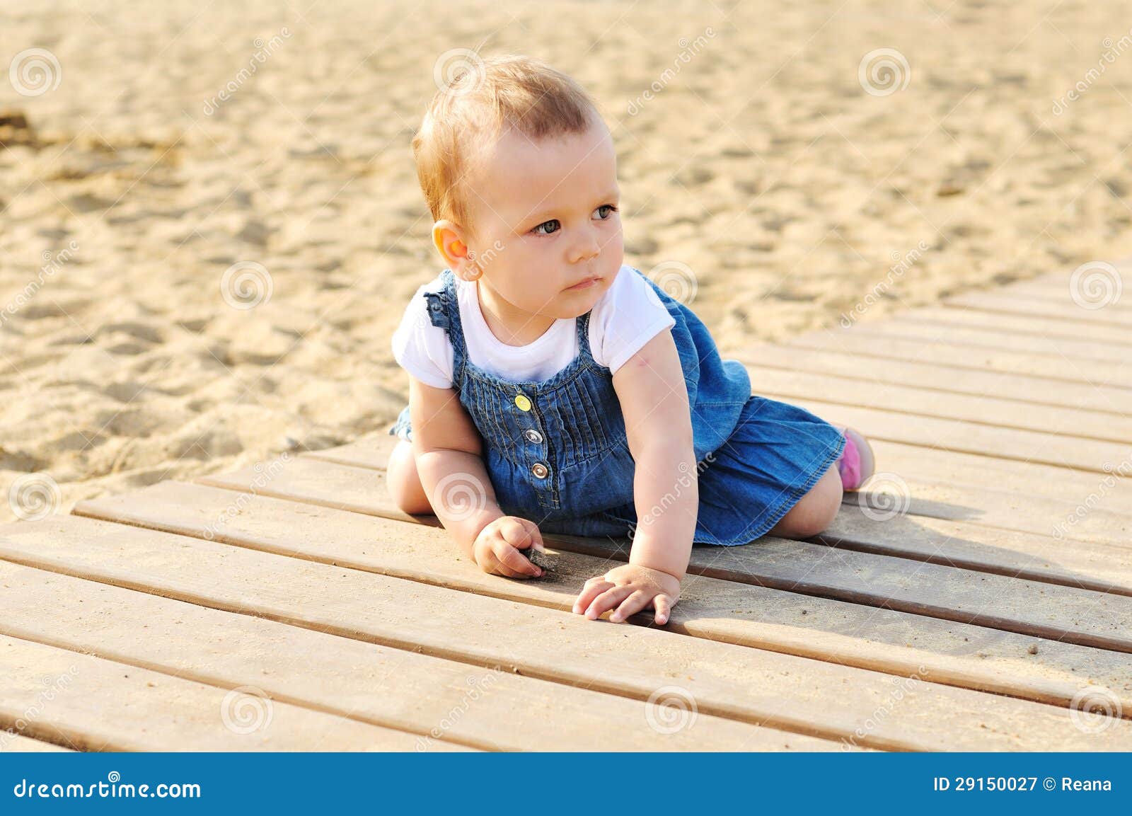 Playing baby girl stock image. Image of adorable, pretty - 29150027