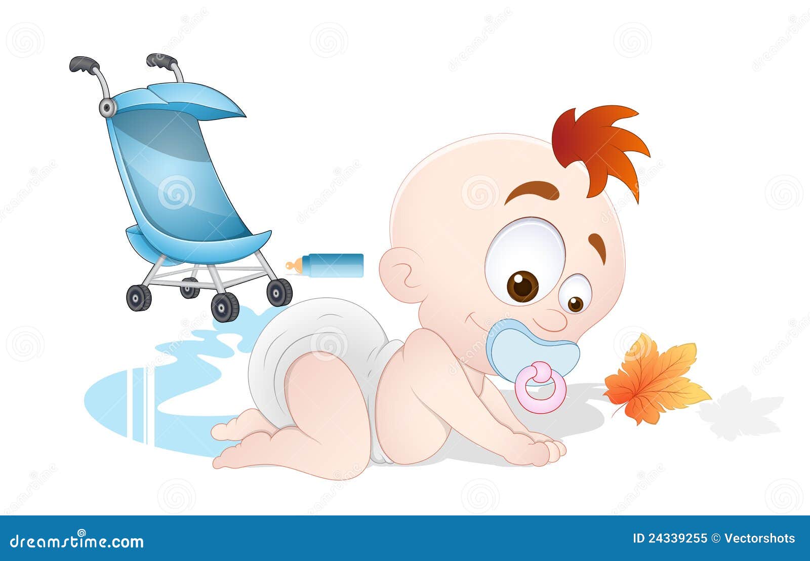 Playing Baby Vector stock vector. Illustration of clipart - 24339255