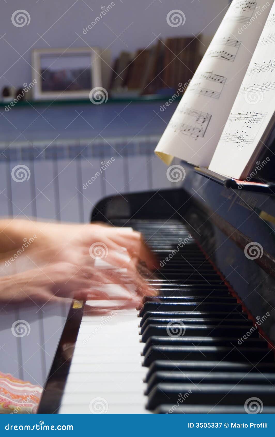 Playing Bach Picture. Image: 3505337