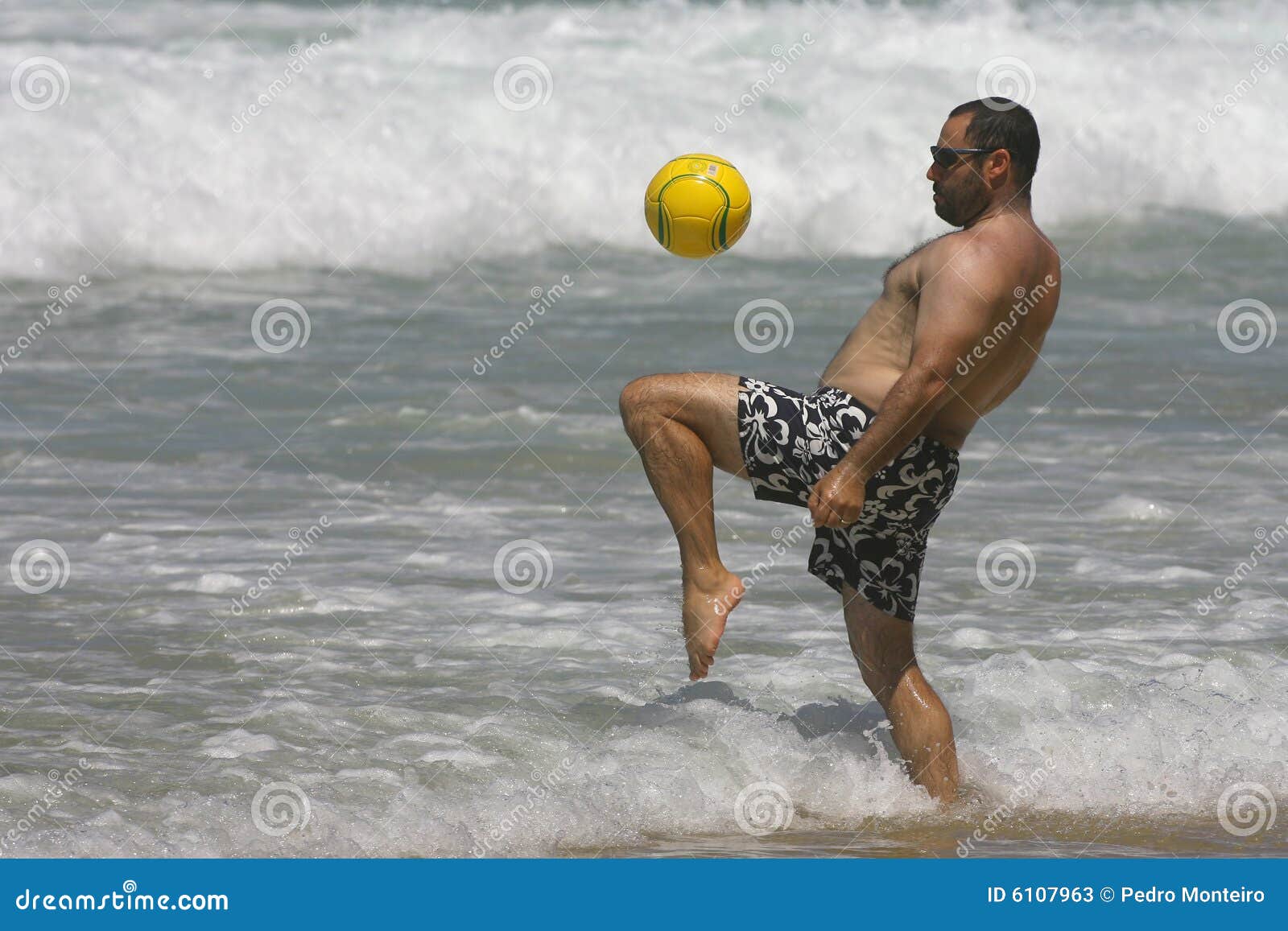 Playing with a ball stock image. Image of model, energy - 6107963