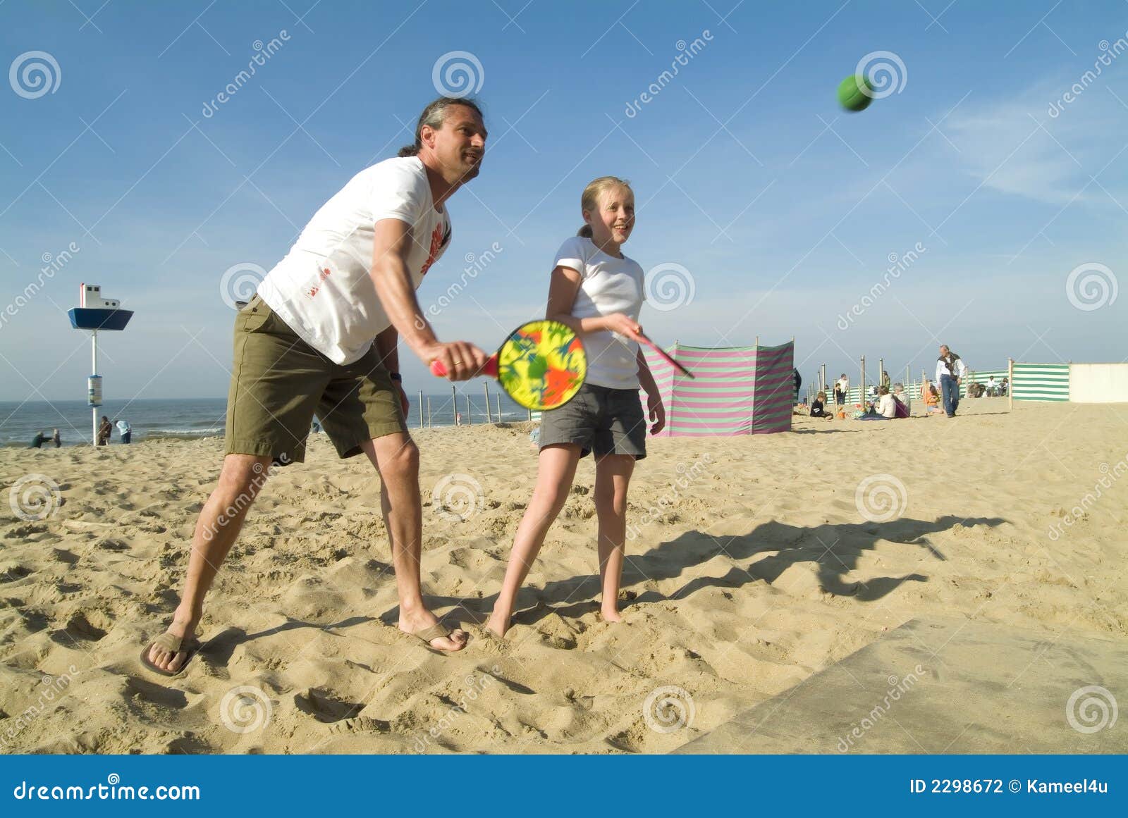 Playing a ball game stock photo. Image of exercise, blue - 2298672