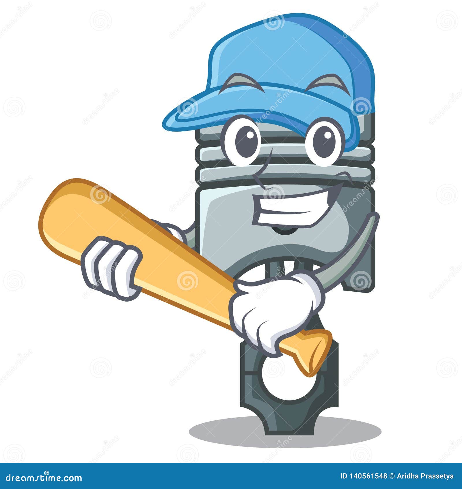 Piston, Ball Bearings And Bearings On The Technical Drawing, Bearings ...