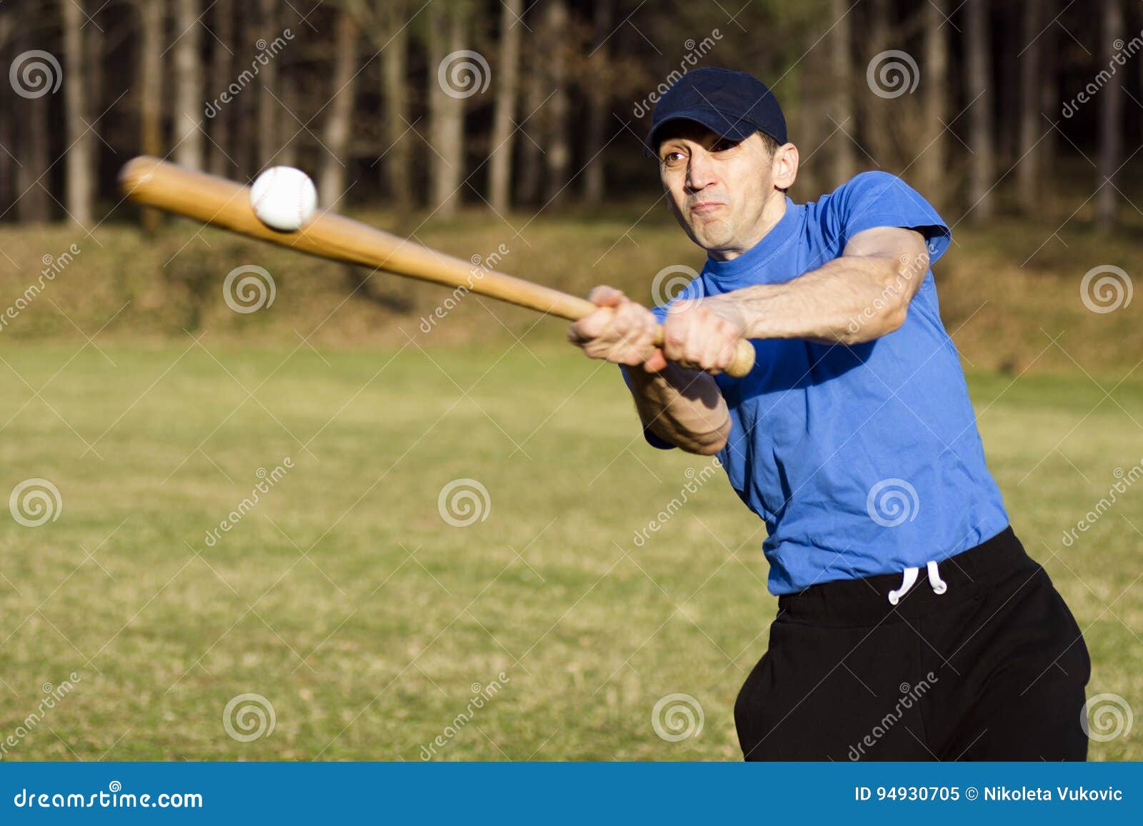 Playing baseball player stock image. Image of active - 94930705