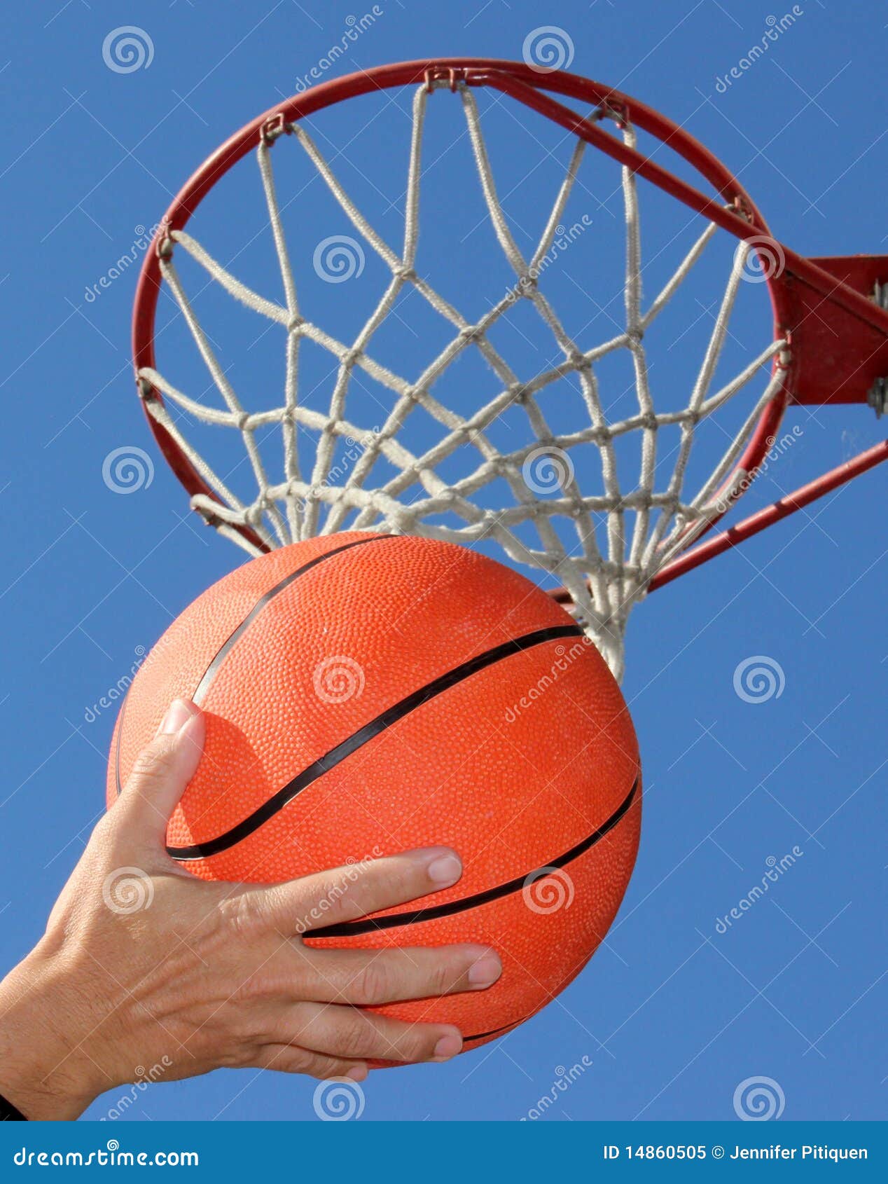 Playing Basketball stock image. Image of hand, outdoor - 14860505