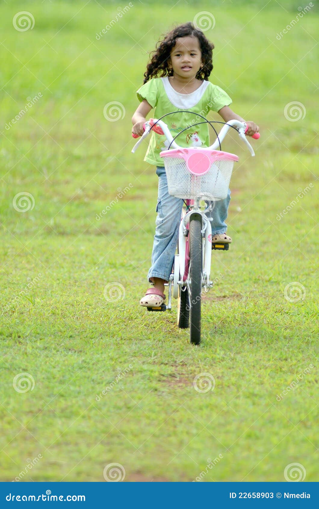 Playing Bicycle stock image. Image of garden, play, outdoor - 22658903