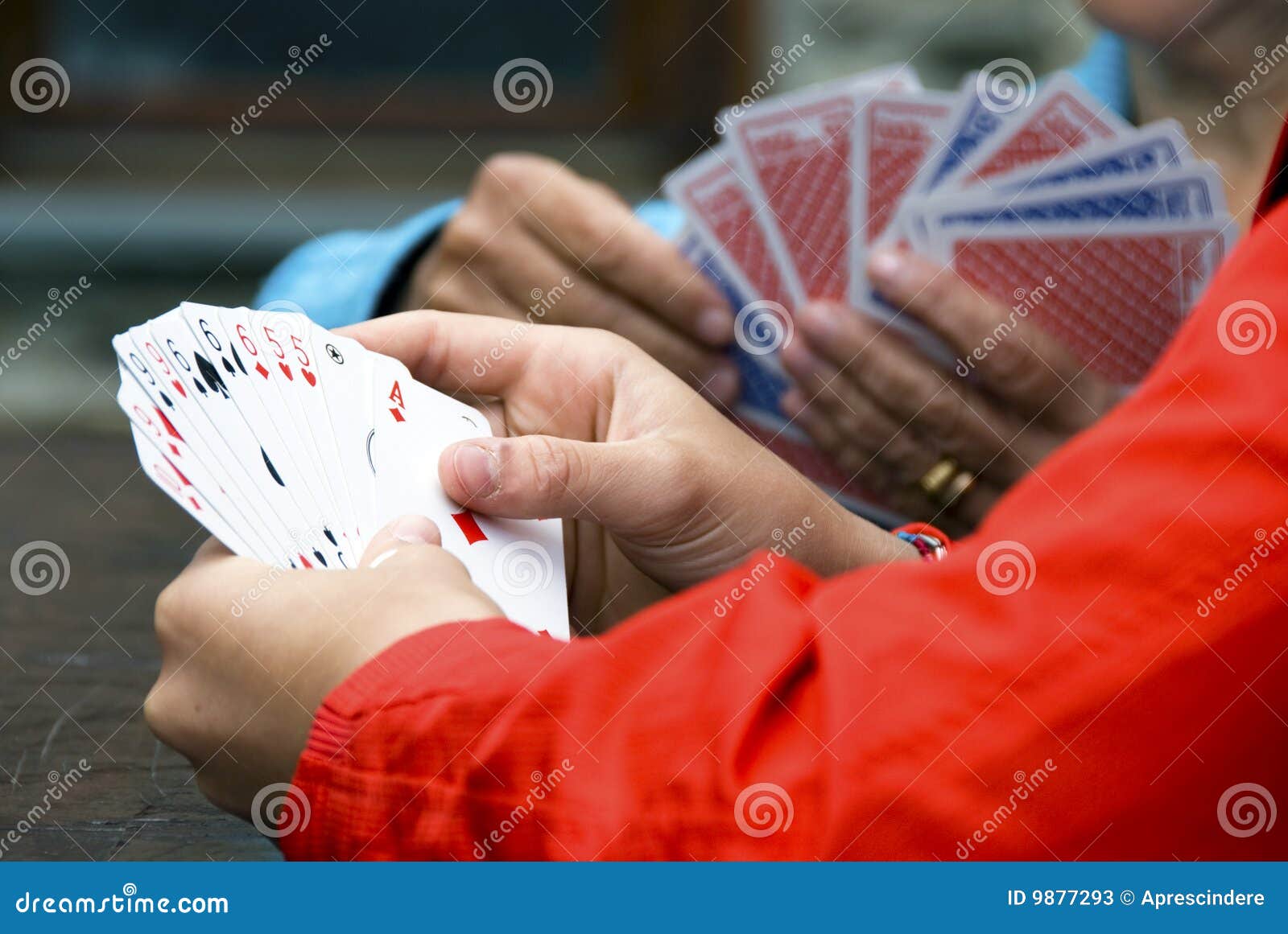 Playing bridge stock image. Image of aces, heart, gamble - 9877293