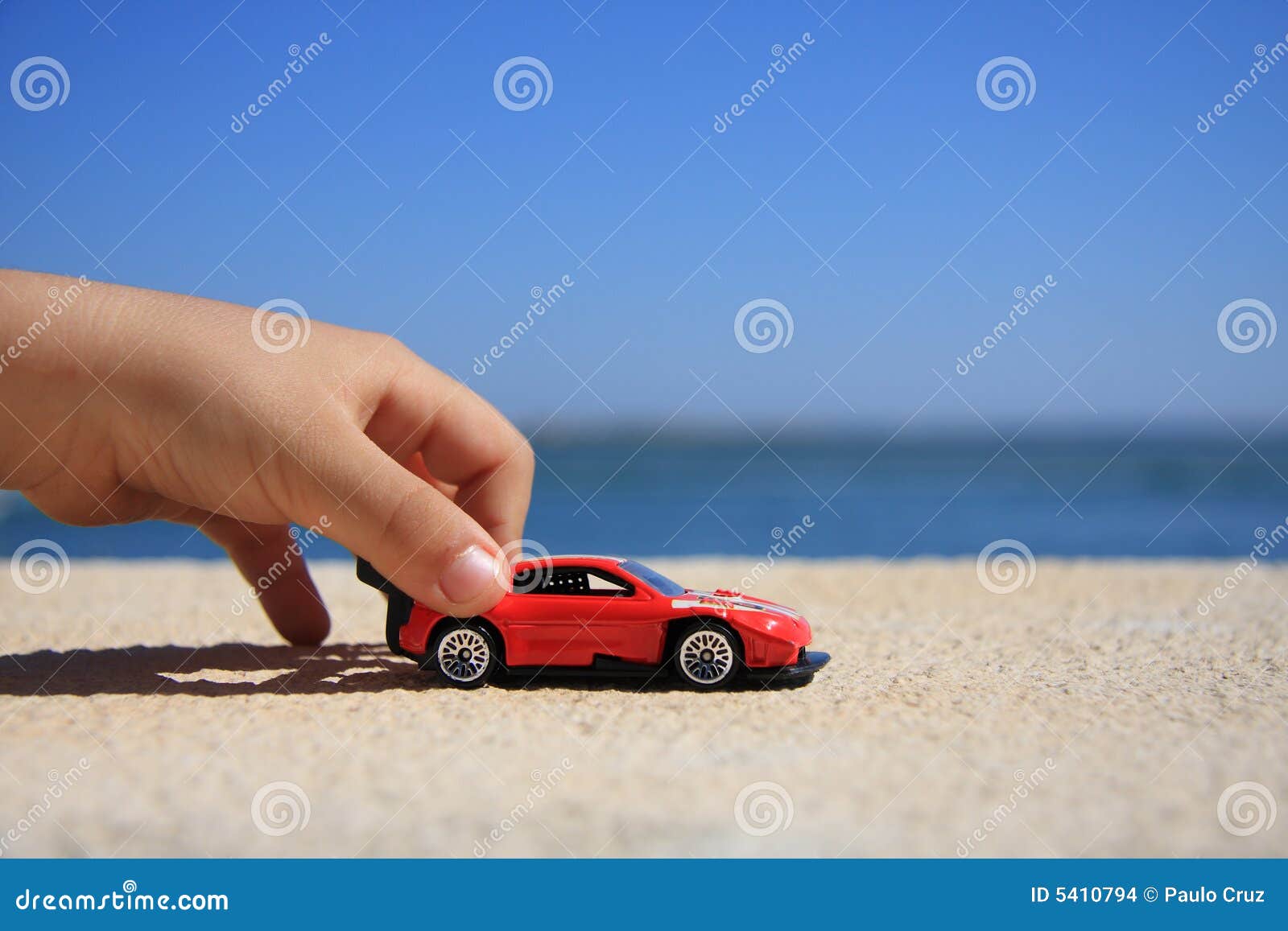 Playing with car stock photo. Image of small, outdoors - 5410794