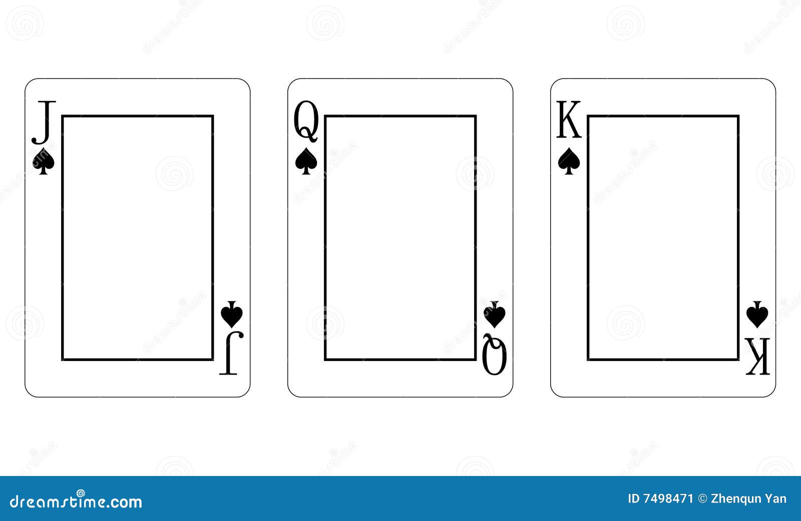Blank Playing Card Template