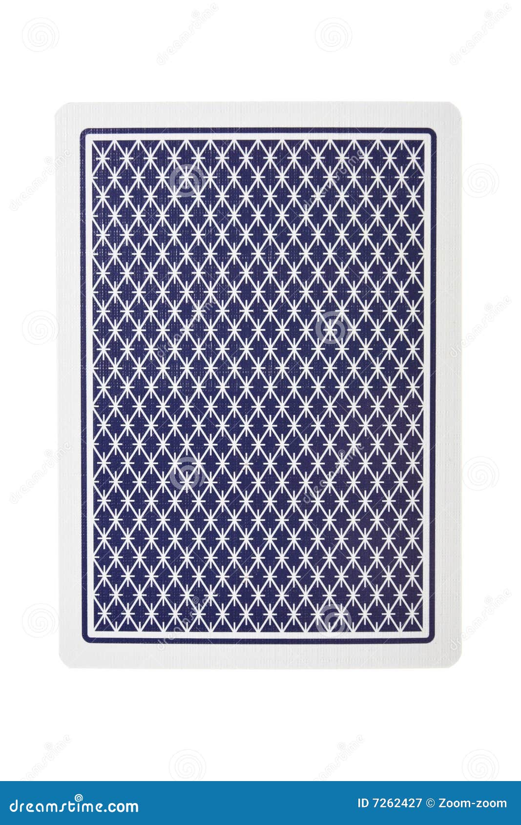 Playing card from back stock image. Image of game, card - 7262427
