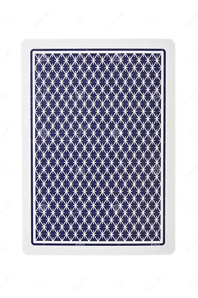 Playing card from back stock image. Image of game, card - 7262427