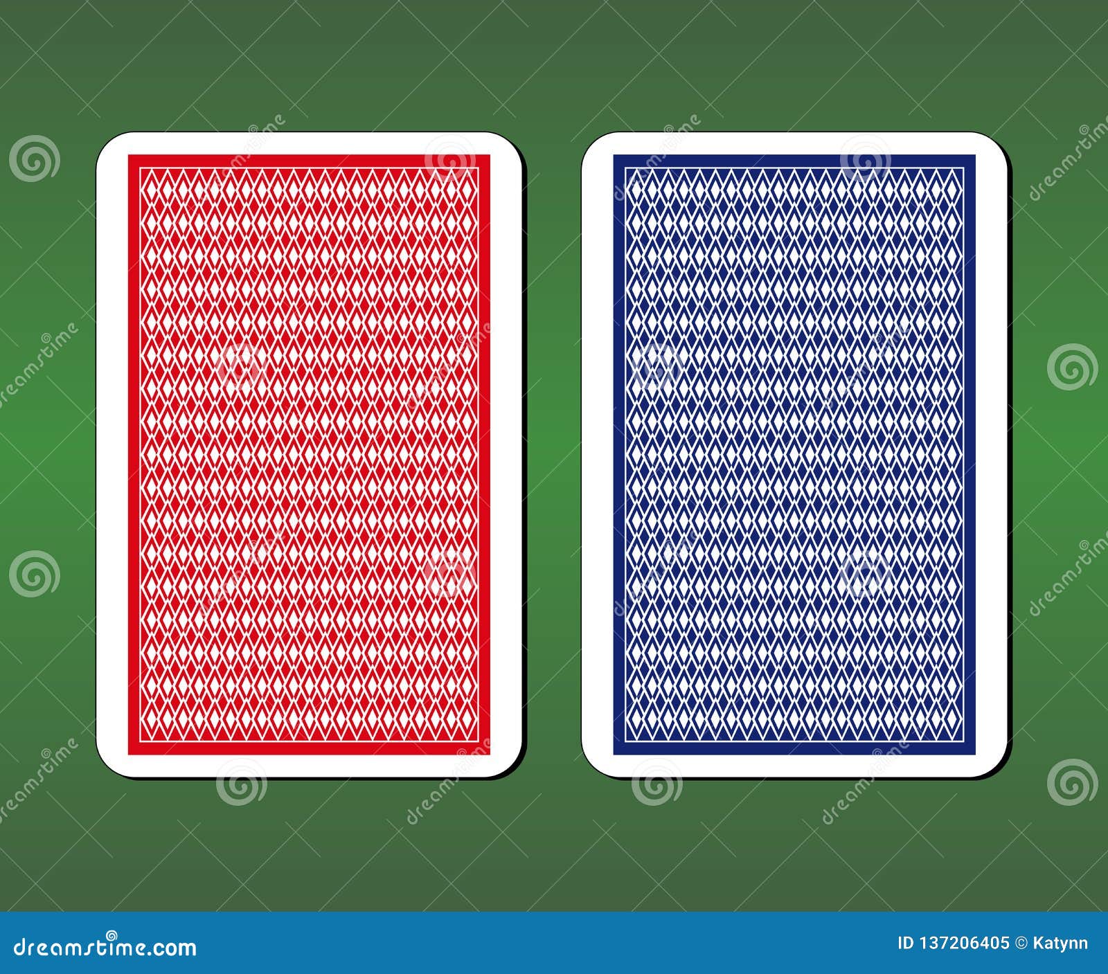 Playing Card Back Designs stock vector. Illustration of card - 137206405