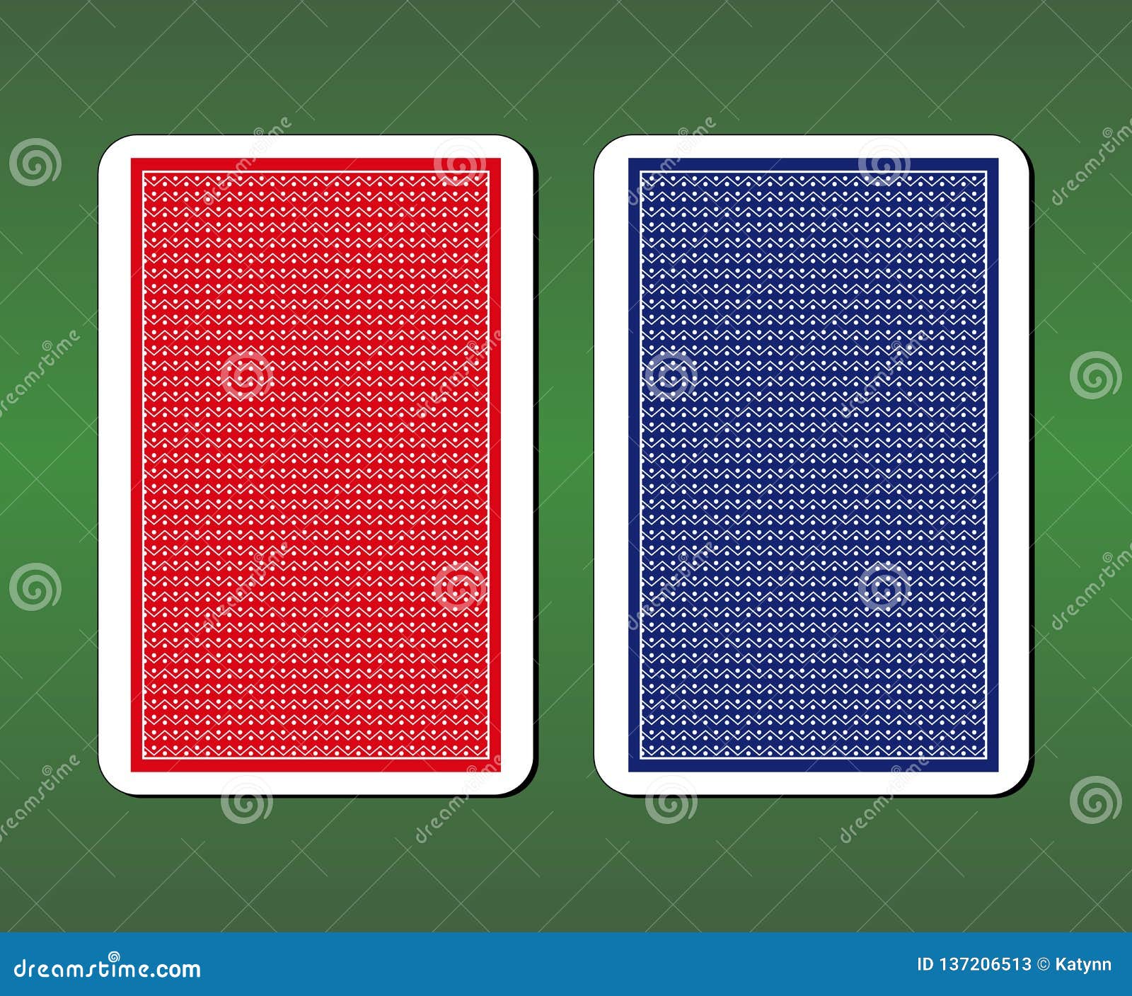 Playing Card Back Designs stock vector. Illustration of elegant - 137206513