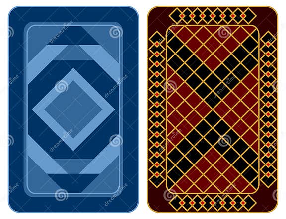 Playing card design. stock vector. Illustration of abstract - 20338310