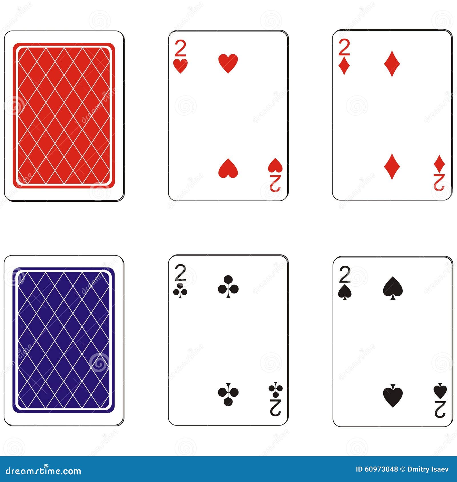 Playing card set 05 stock vector. Illustration of gambling - 60973048