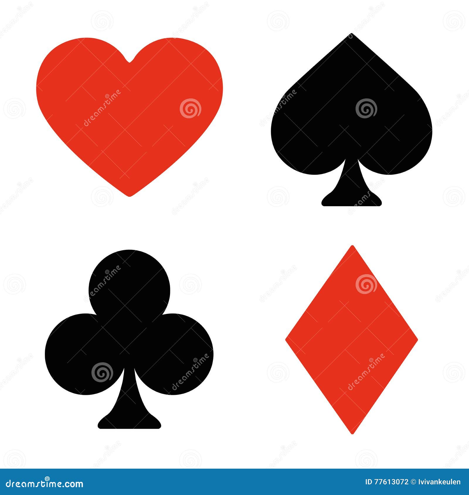 Card Symbols Background 3 Vector Illustration | CartoonDealer.com #6581848