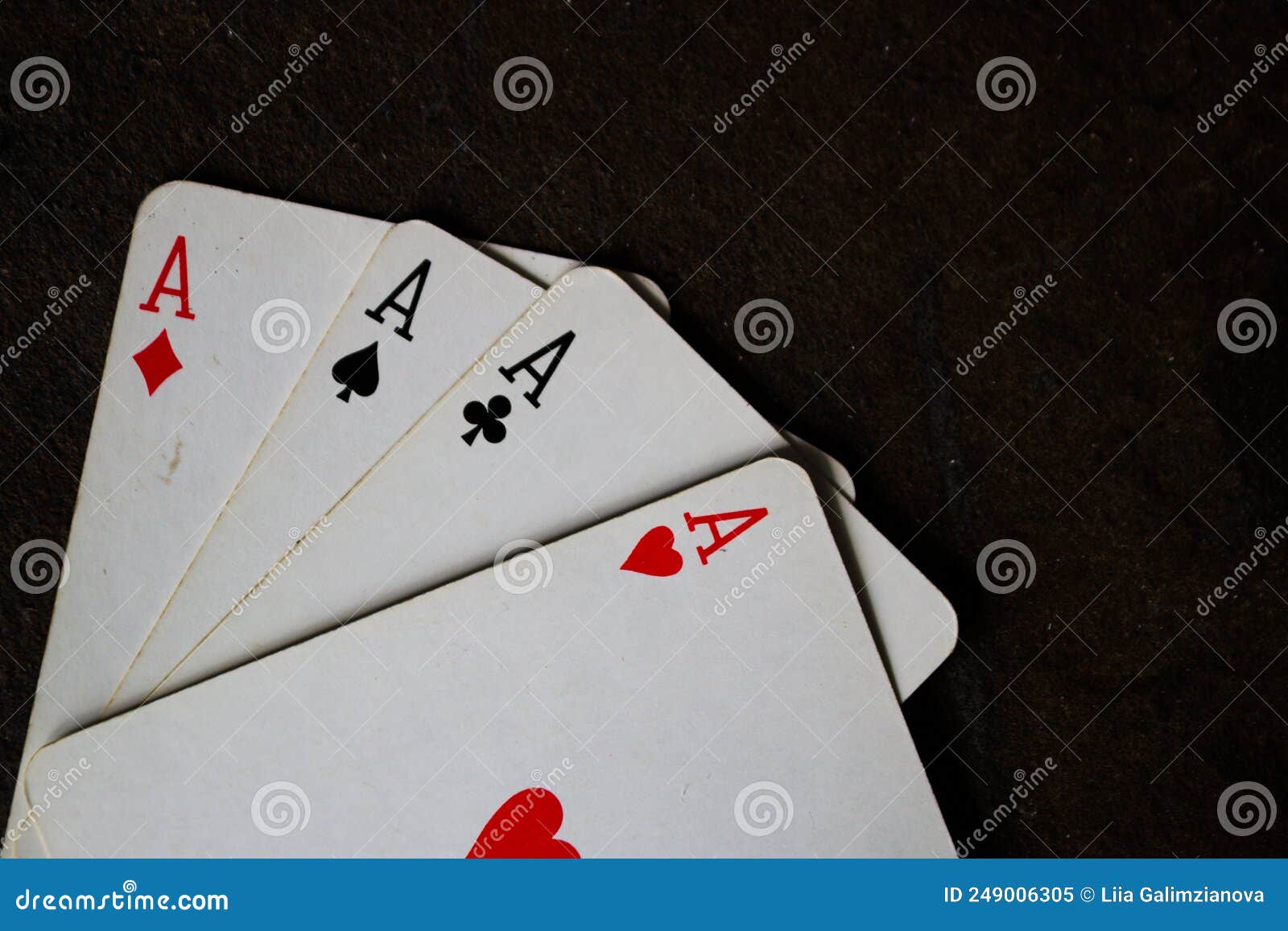 Playing card on the table stock image. Image of white - 249006305