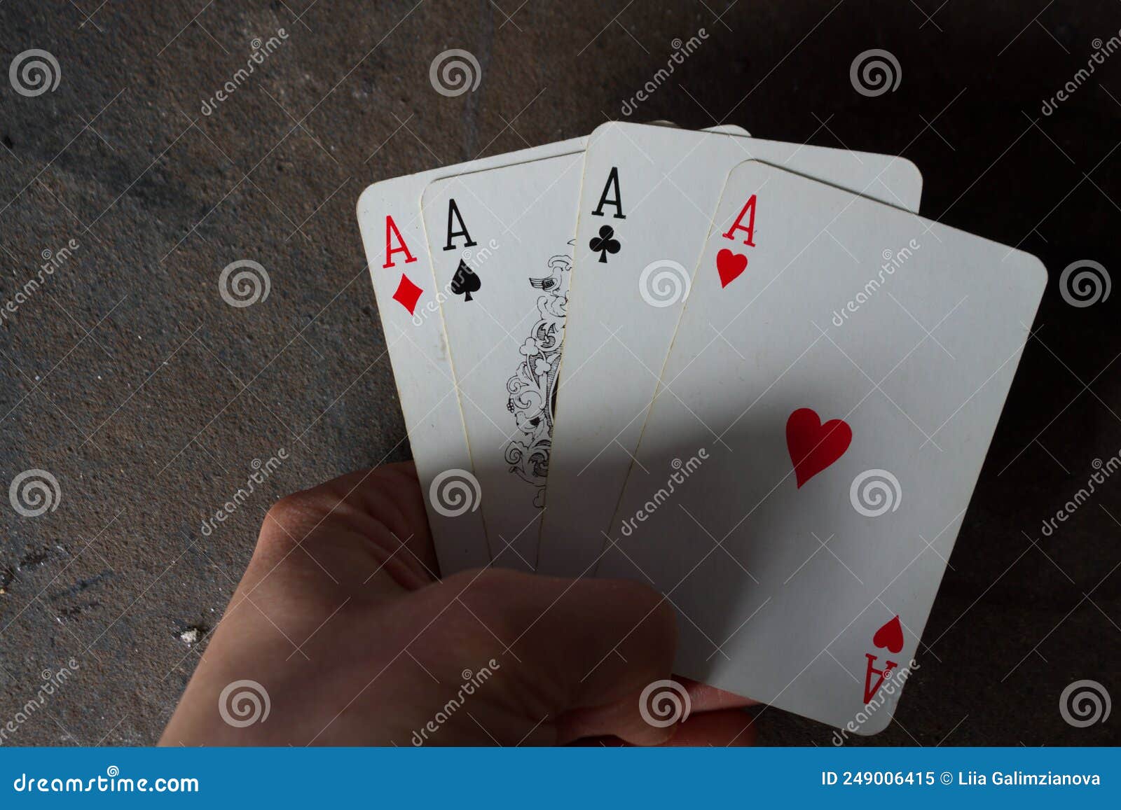 Playing card on the table stock image. Image of spades - 249006415