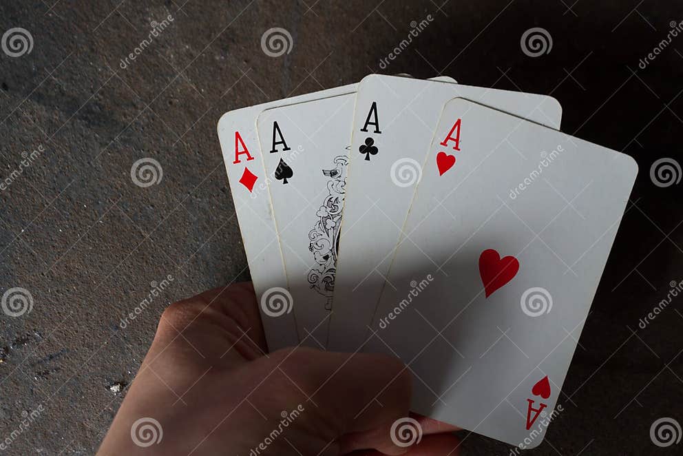 Playing card on the table stock image. Image of spades - 249006415