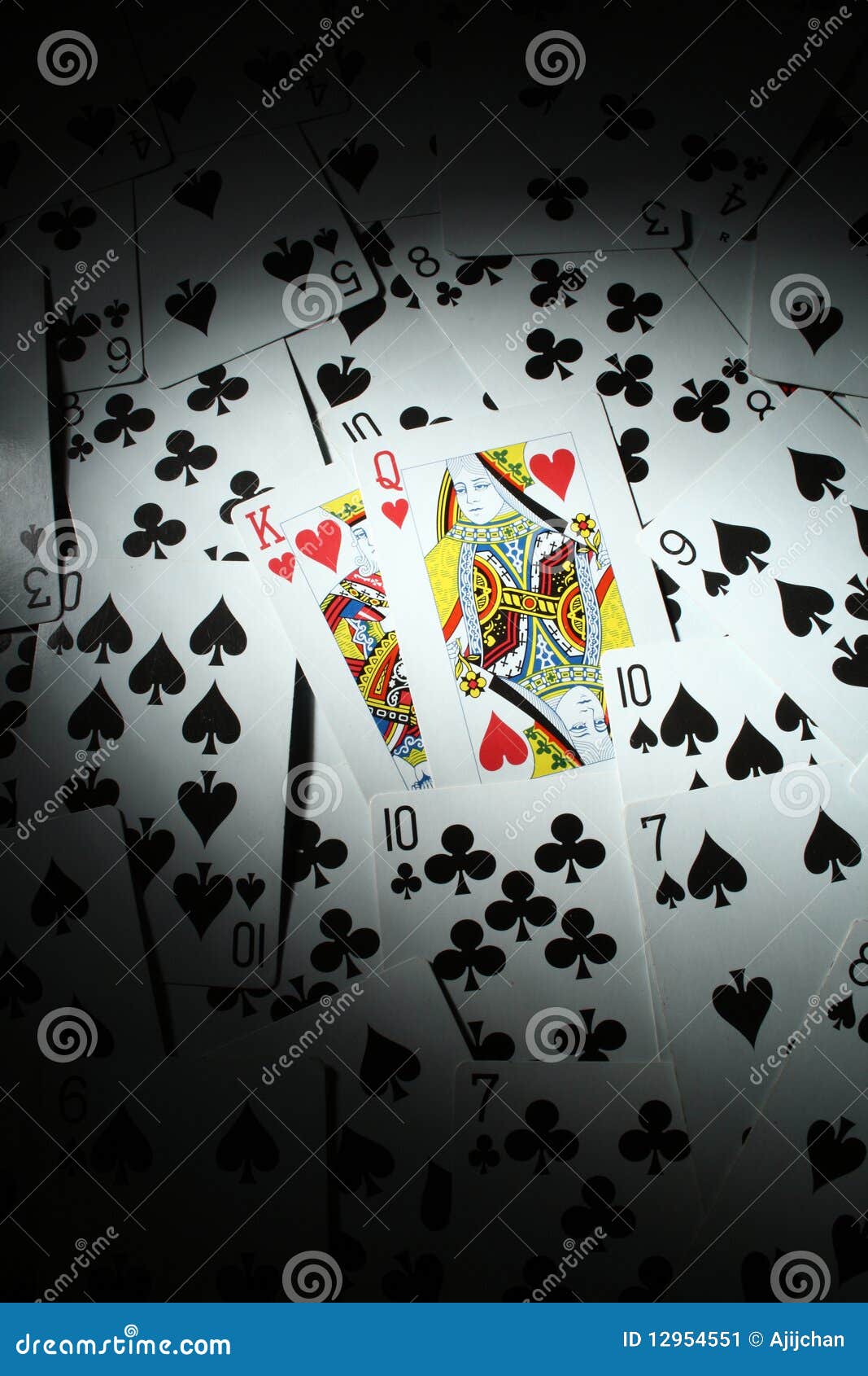 Playing Cards stock image. Image of rareness, family - 12954551