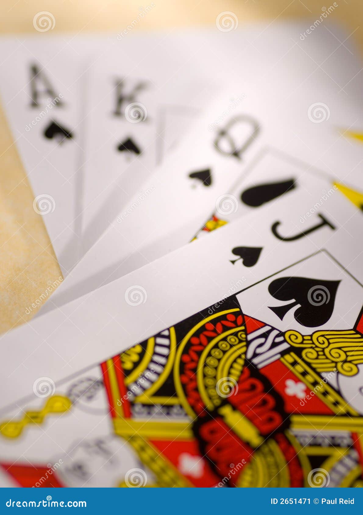 Playing cards stock image. Image of entertainment, amusement - 2651471