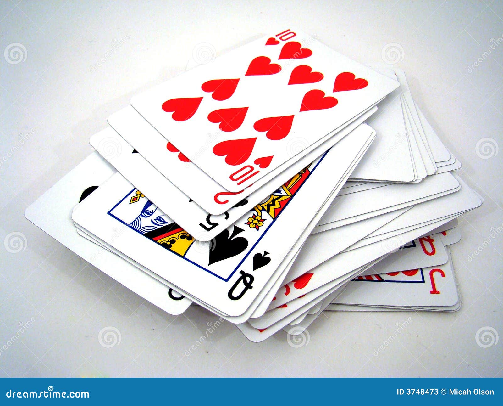 Playing cards stock image. Image of table, diamond, playing - 3748473