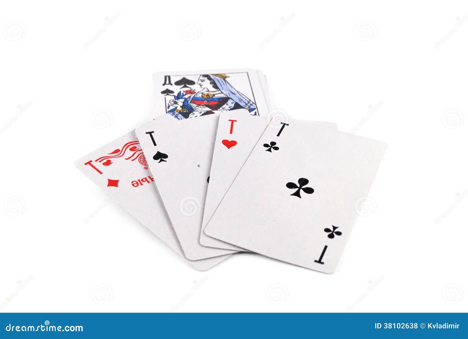 Playing cards stock photo. Image of paper, greed, bank - 38102638