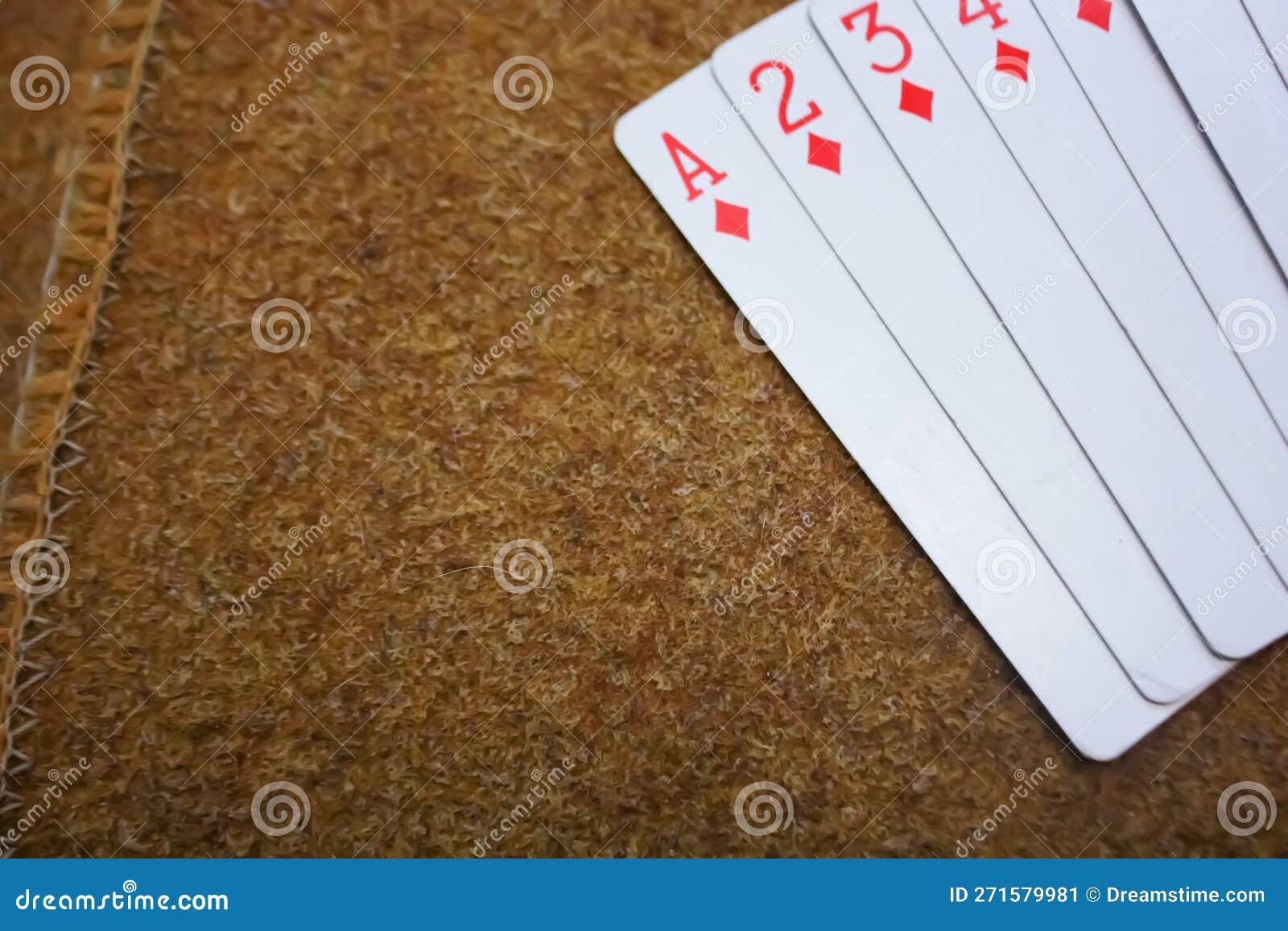 Playing Cards Arranged Very Neatly Stock Image - Image of neatly ...
