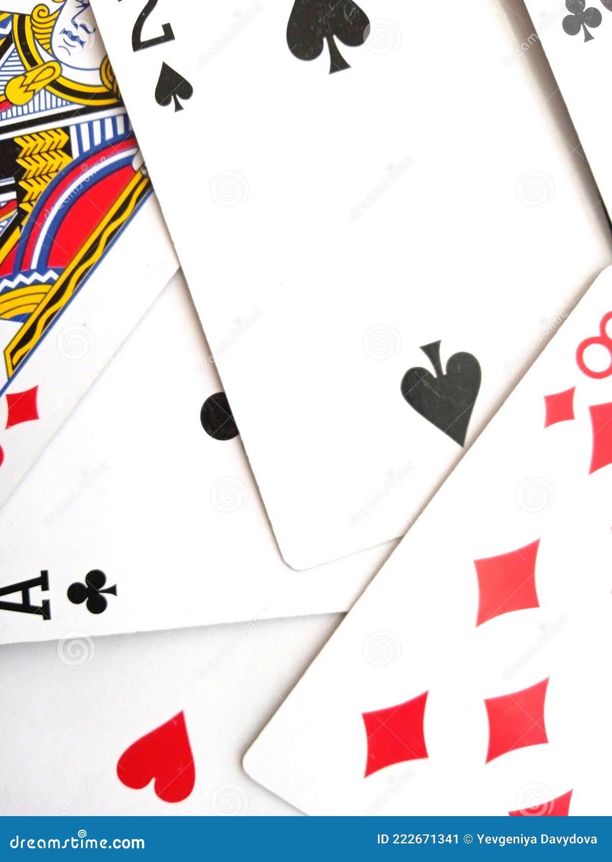 Playing cards background stock image. Image of playing - 222671341