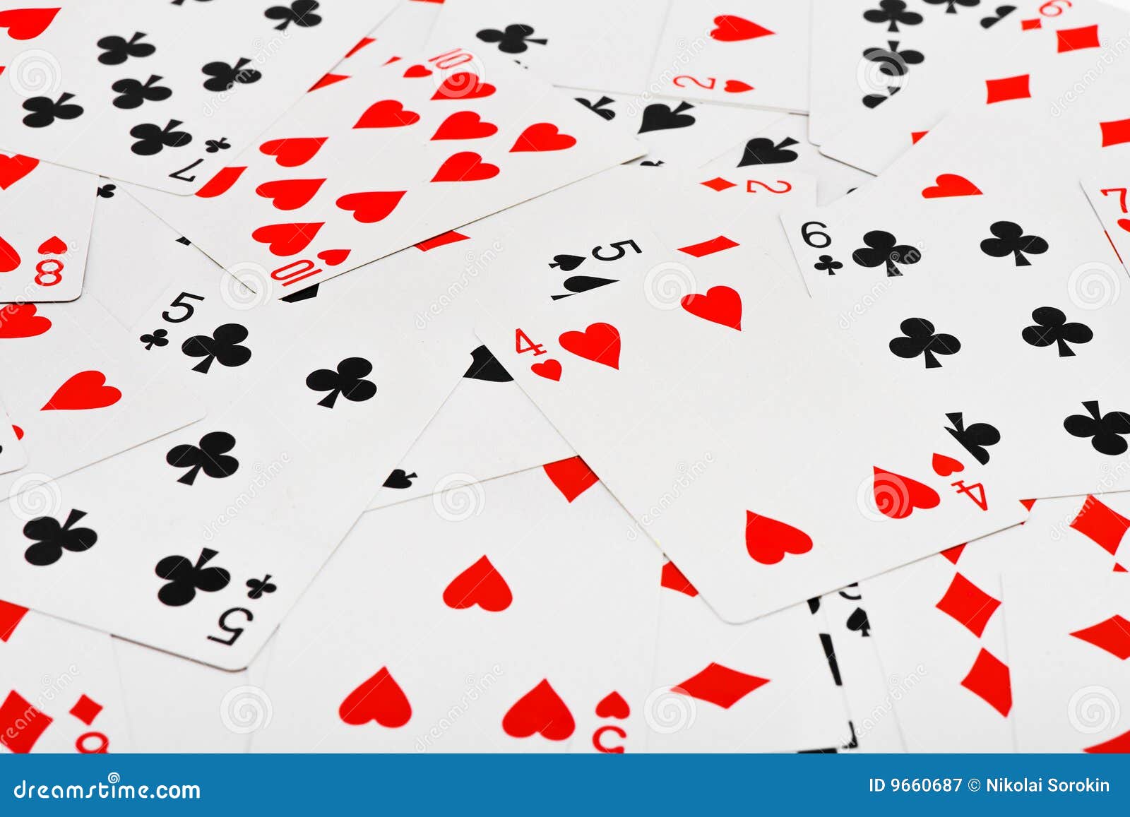 Playing cards background stock image. Image of flush, blackjack - 9660687