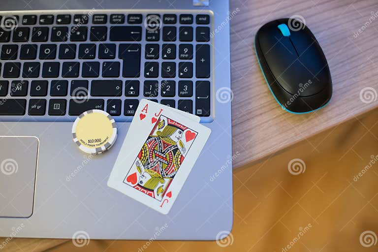 Playing Cards Chips Notebook 2 Stock Photo - Image of chips, internet ...