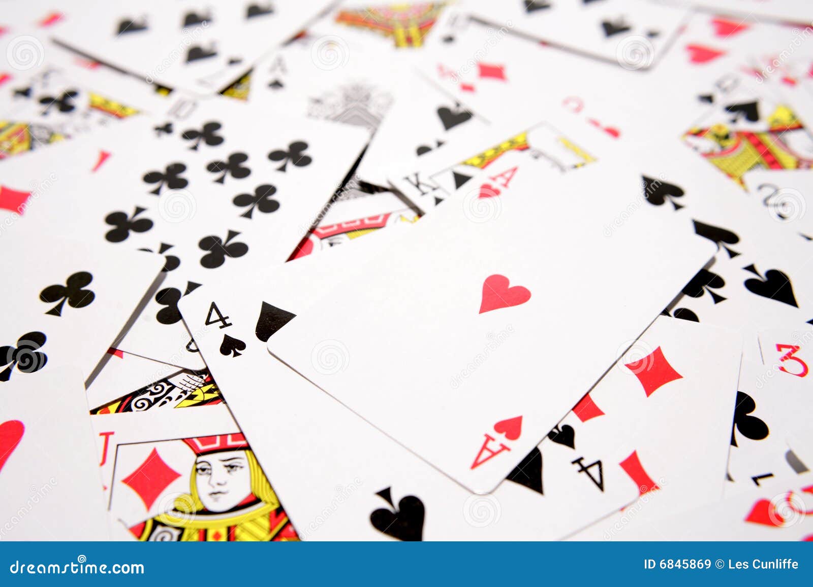 Playing cards close up stock image. Image of random, close - 6845869