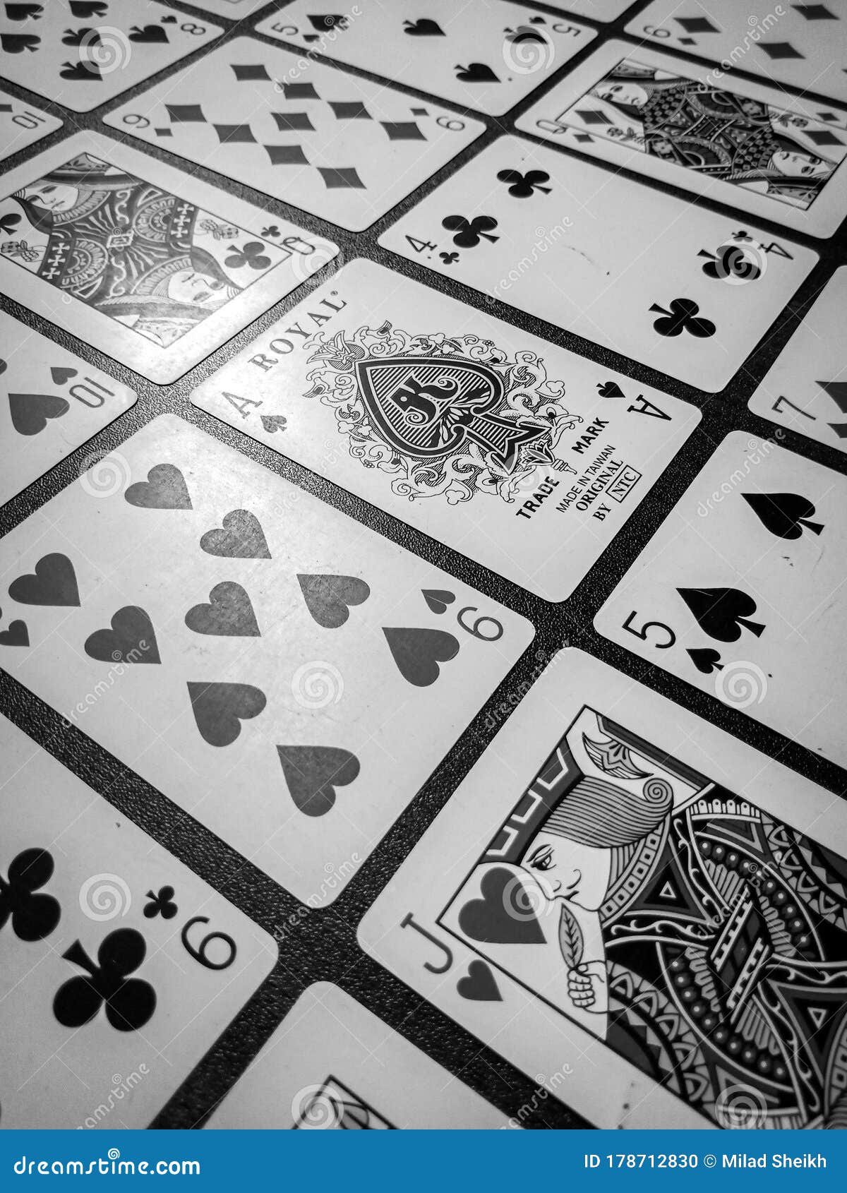 Playing cards collection editorial image. Image of food - 178712830