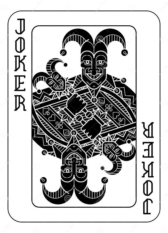 Playing Cards Deck Pack Joker Card Design Stock Image - Illustration of ...